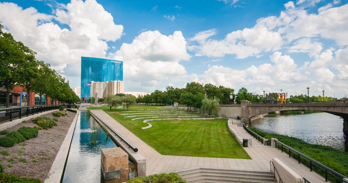 Celebration Plaza Amphitheatre at White River State Park | Visit Indy